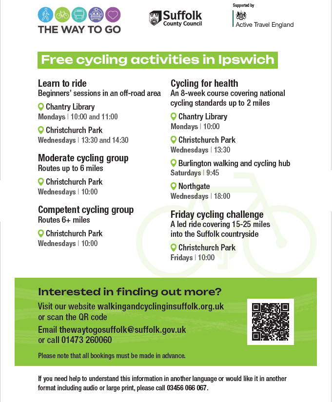 The Way To Go – Free walking, Wheeling, Cycling Activities in Suffolk ...